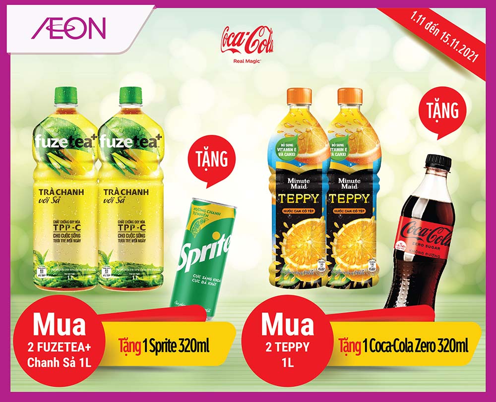 SOA-COCA - AEON - Siêu thị Nhật Bản hàng đầu tại Việt Nam