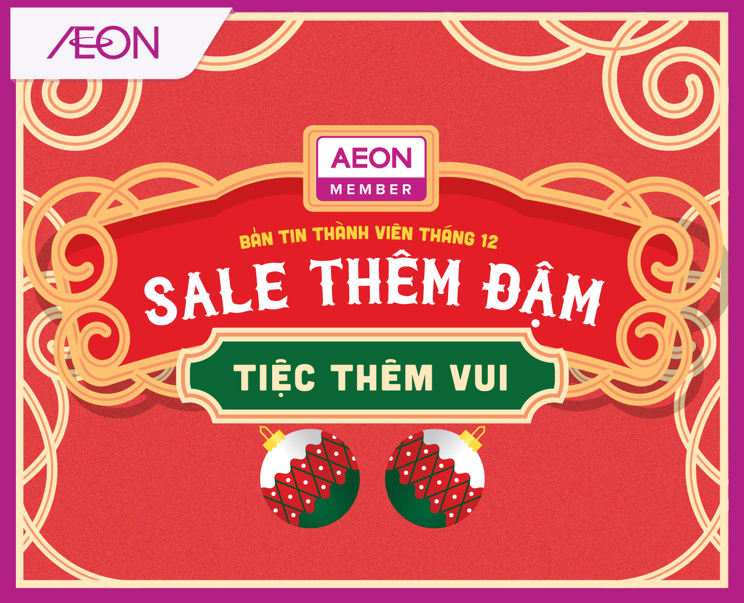 BẢN TIN THÀNH VIÊN AEON THÁNG 12 - AEON Việt Nam