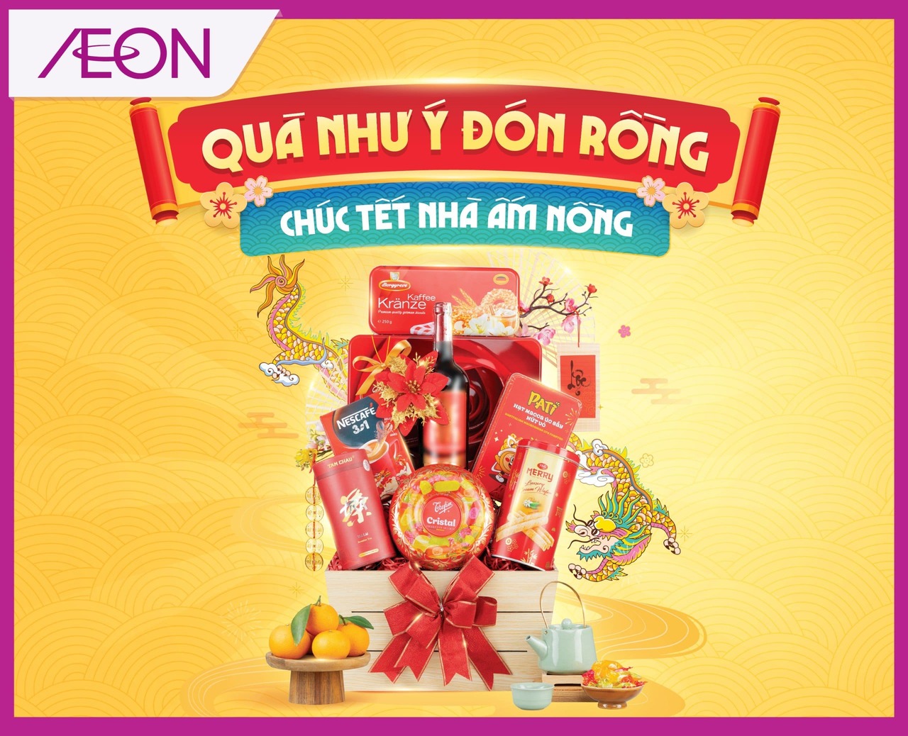 Giỏ quà Tết 2024 - AEON Việt Nam