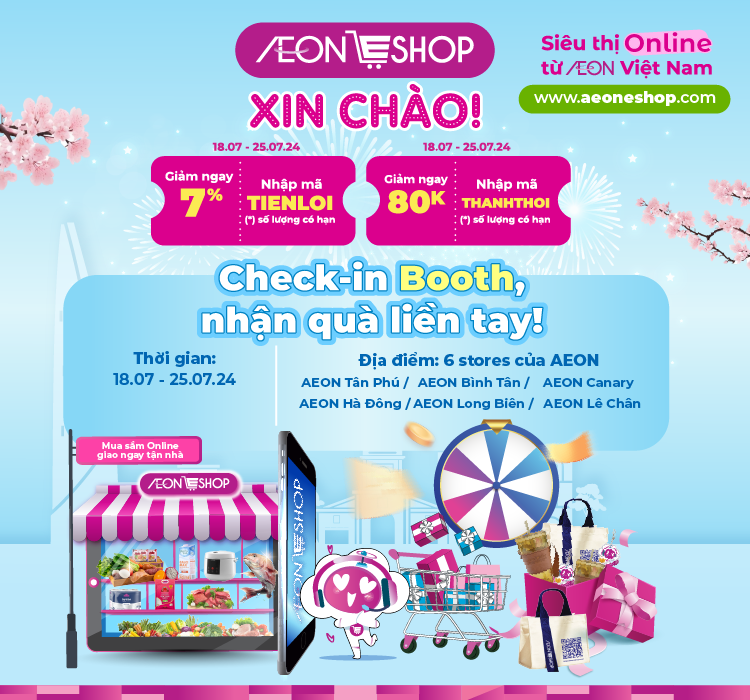 AEON VIETNAM - TT bách hoá tổng hợp & Siêu thị đến từ Nhật Bản