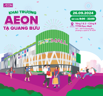 AEON VIETNAM - TT bách hoá tổng hợp & Siêu thị đến từ Nhật Bản