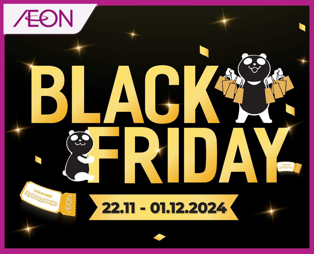 BLACK FRIDAY 2024 - AEON Việt Nam